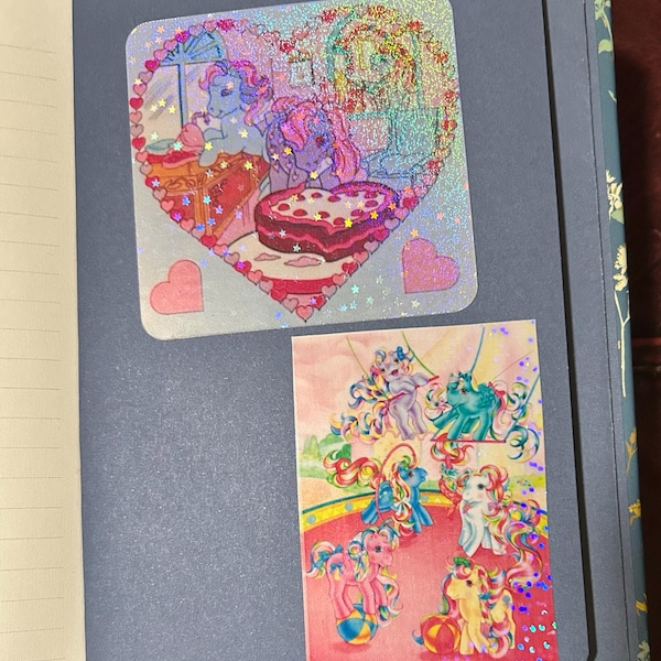 G3 Holographic My Little Pony Inspired Stickers! *YOU CHOOSE #3* - Etsy
