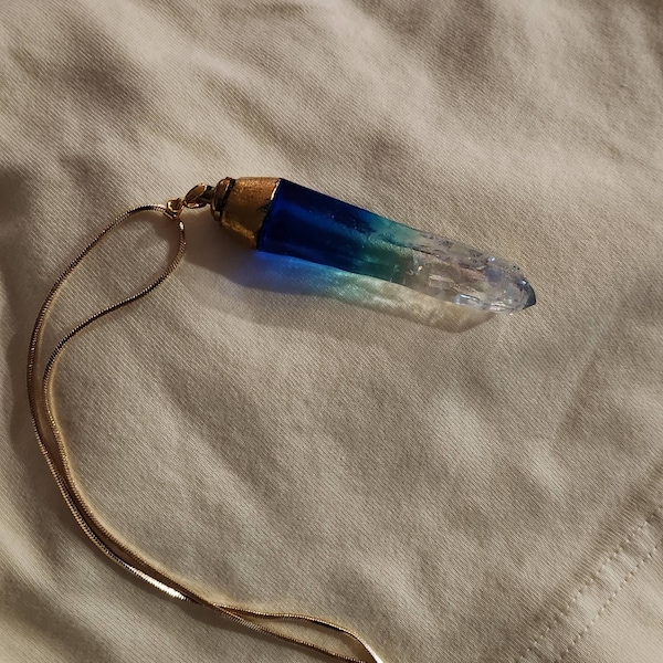 Sky Kyber Crystal Pendant Necklace Andor Sky Stone Kuati Signet ... Sky Kyber Crystal Pendant Necklace Andor Sky Stone Kuati Signet ...