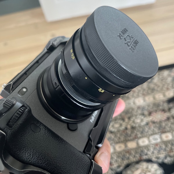 ANAMORPHIC Helios 44M 2/58mm Cine Mod Lens, Canon EF Mount Vintage Lens ...