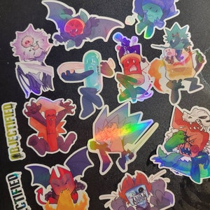 Objectified Comic Stickers fight or Flight Collection - Etsy