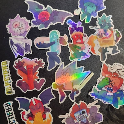 Objectified Comic Stickers fight or Flight Collection - Etsy