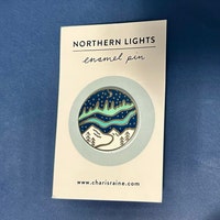 Northern Lights Enamel Pin - Etsy