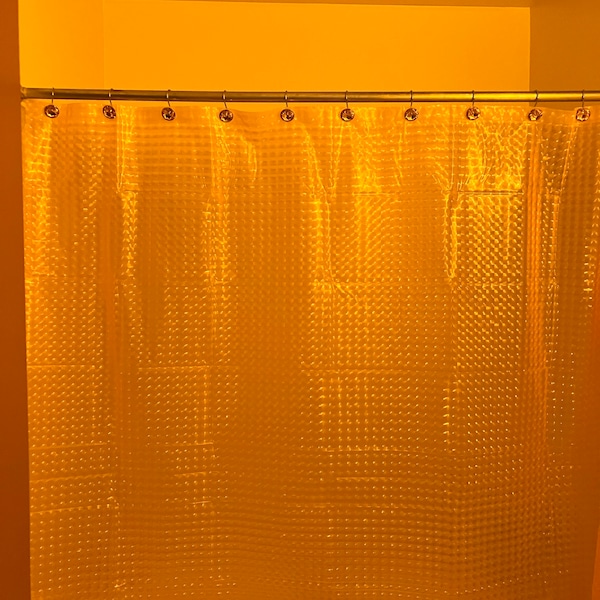 Orange Boho Shower Curtains- Orange- Room Decor- Shower Curtains- Boho ...