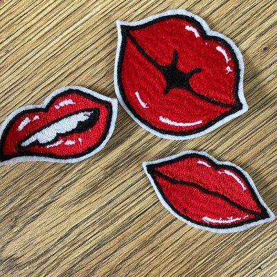 8 Lip Embroidery Designs, Machine Embroidery Designs, Embroidery ...
