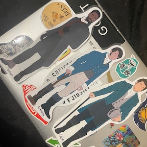 Book Boyfriend Stickers group 2 - Etsy