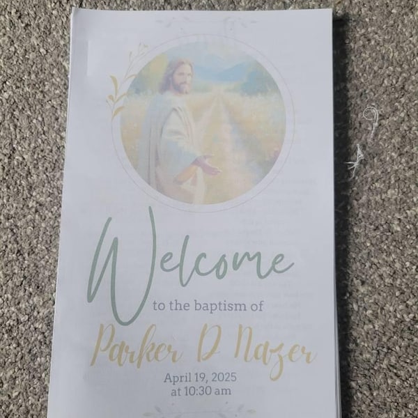 Editable Easter Program Template He is Risen LDS Easter Program ...