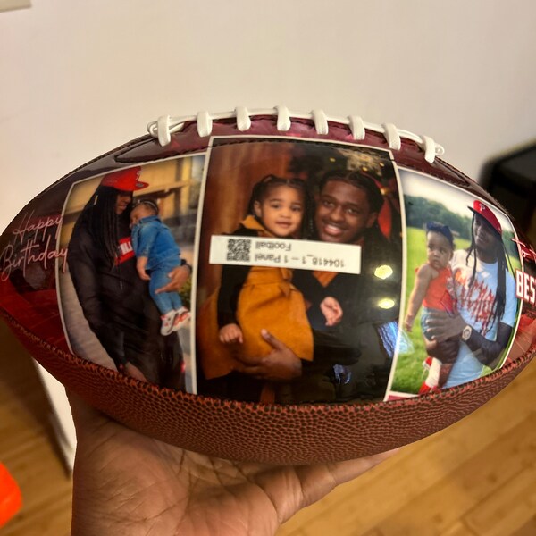 Custom Made Football - Football Team Gift, Customized Senior Football ...