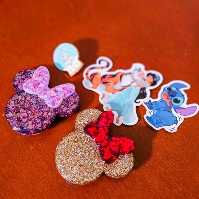 Rapunzel Popsocket, Pink Purple Tangled Popsockets, Retractable Badge ...