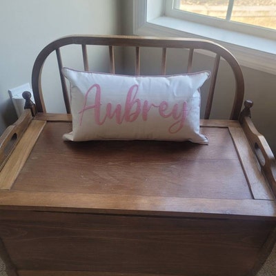 30% OFF Monogram Pillow, Personalized Initial Letter Cushion ...