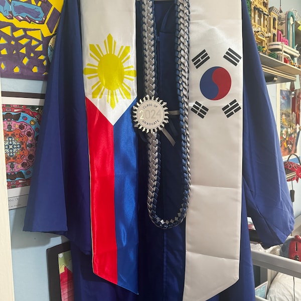 Graduation Custom Stole ISLANDER Style Graduate Stole 2025 Stole Made ...