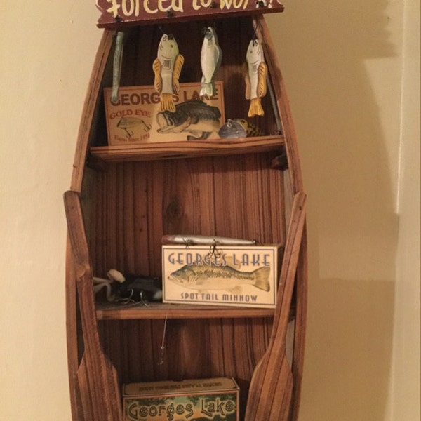 Lake LBJ Texas Fishing Lure Boxes Make Great Nostalgic Lake House ...