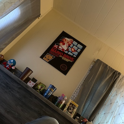 Super Mario Bros. NES WALL POSTER Video Game Box Art Cover Nintendo ...