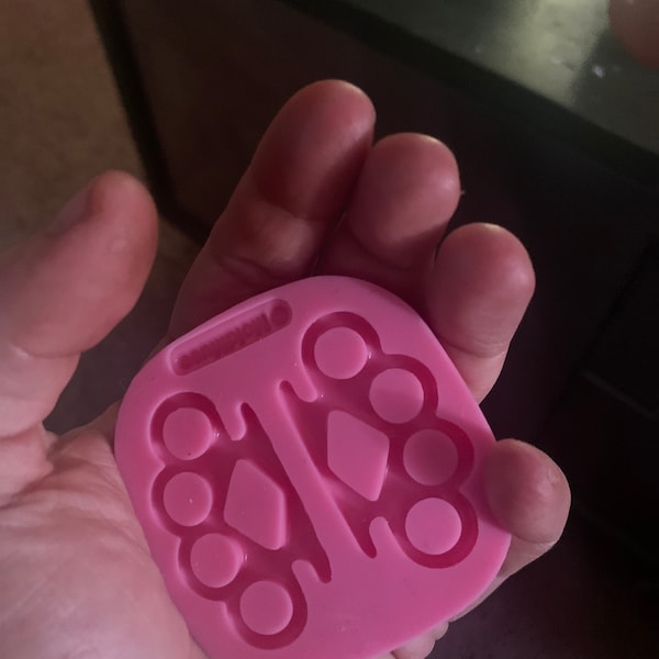Brass Knuckles Silicone Mold Mould Resin Jewelry Steampunk (348) - Etsy