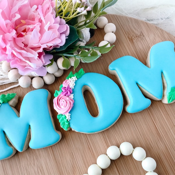 MOM Cookie Cutter Set for Mother's Day - Etsy