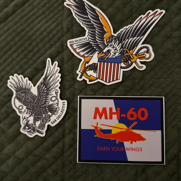 MH-65 Aircrew Helicopter Sticker - Etsy