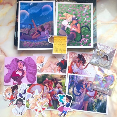 Catradora Sleeping in Etheria Print she Ra and the Princesses - Etsy