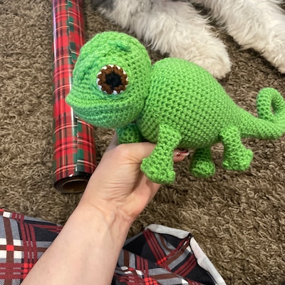 Disney Tangled Inspired Chameleon Sidekick Pascal Amigurumi - Etsy