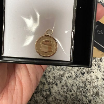 14k Solid Gold Seal of Solomon Necklace, Solomon Pendant, Personalized ...