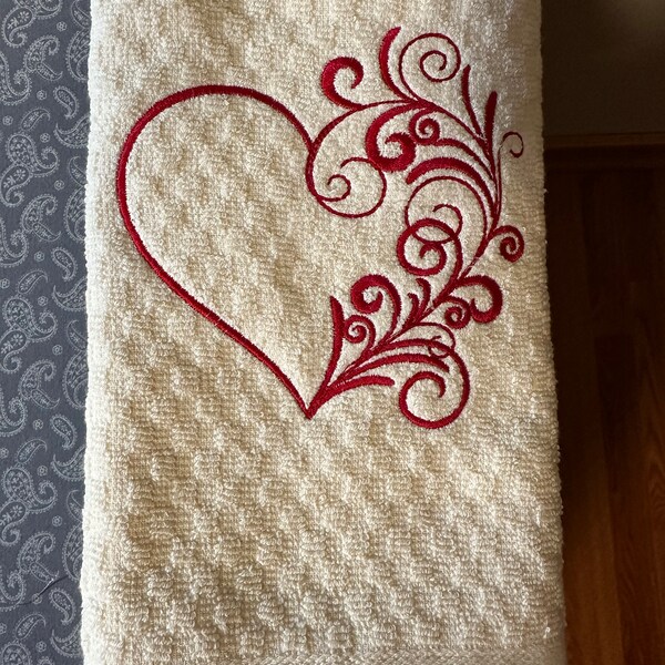 Heart Machine Embroidery Design File, Embroidery Designs Heart, Heart ...