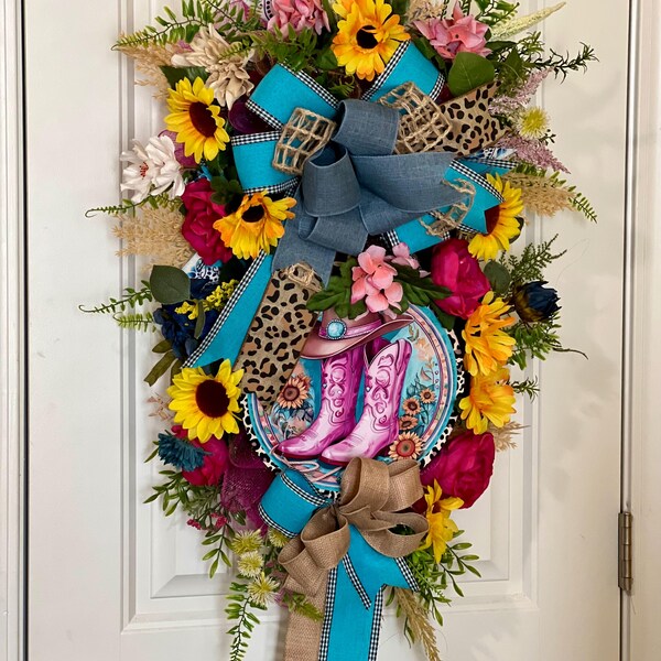 Birthday Cake Wreath Attachment - Etsy