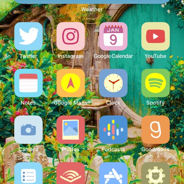 Aesthetic Icon Pack (kawaii Cute) - (ios18/17/16/15/14) - Etsy Australia