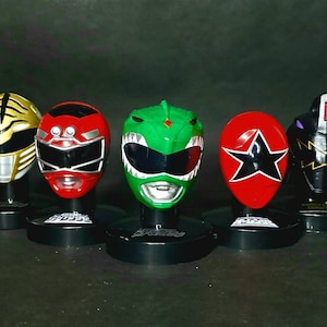 Tommy Oliver Custom Green Ranger Helmet- Stl - Etsy
