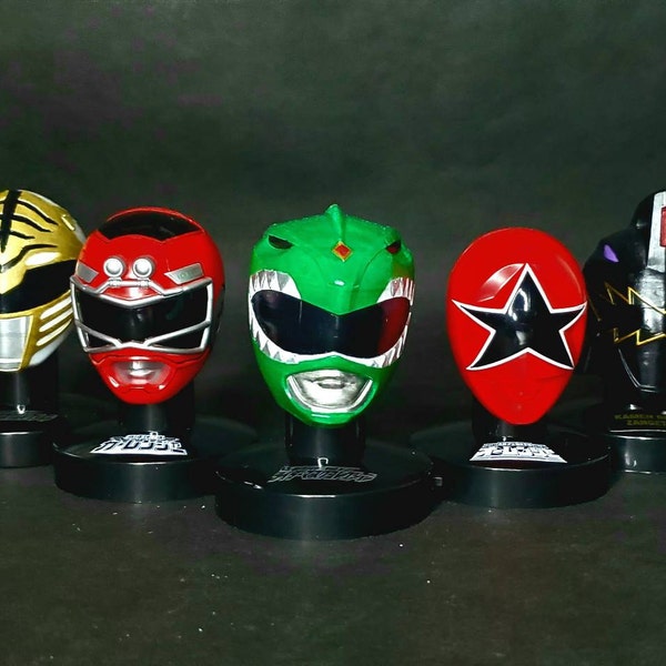 Tommy Oliver Custom Green Ranger Helmet- Stl - Etsy