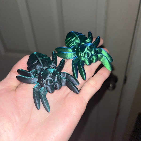 Articulated Fidget Spiders - 2 Pack - Etsy