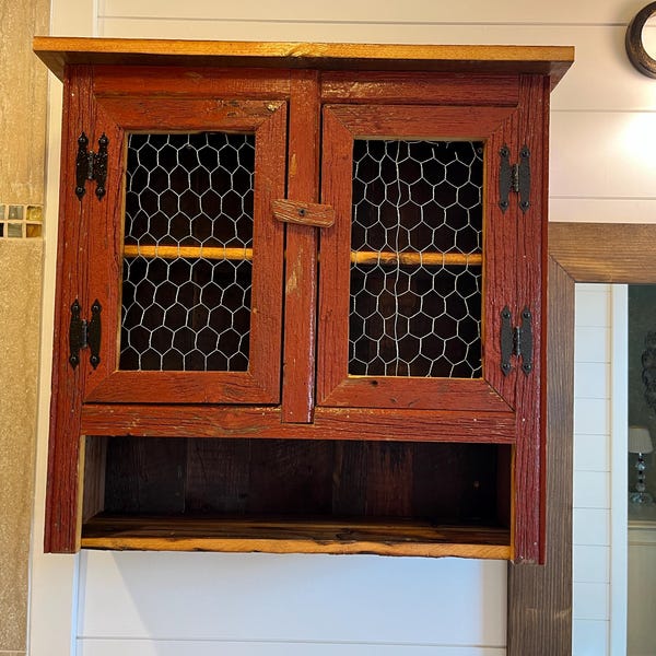 Large Functional Chicken Nesting Box Wall or Floor Mount Cabinet Made ...