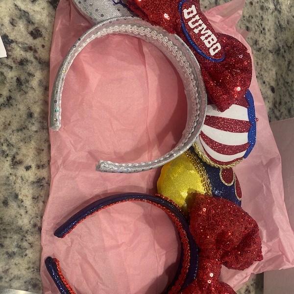Dumbo Ears, Dumbo Mouse Ears, Disney Inspired Ears, Dumbo Headband ...