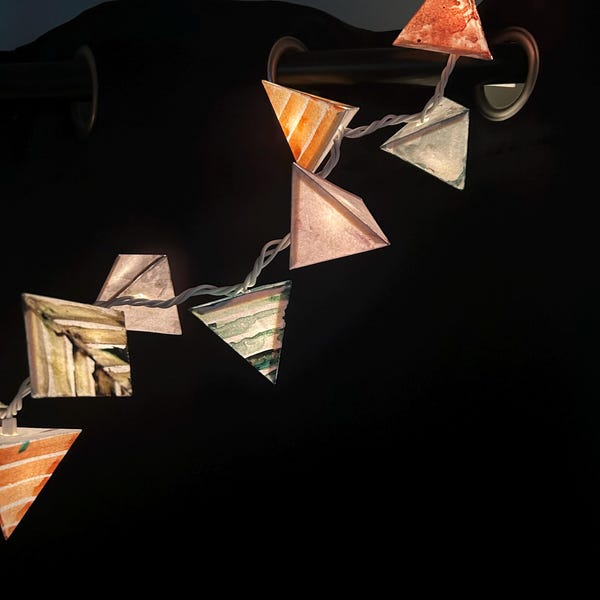 Mood Improvement Lights - DAFFODIL BUTTER LANTERNS - Handmade Paper ...