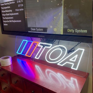 Custom Kawaii Japanese Neon Sign Flex Led Neon Light Sign Led | Etsy