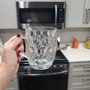 Clear Glass CUBIST CANDLE SET/2 Piece Round Candle Sets/cubist Pattern ...