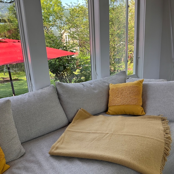 EMERALD Light Brown Ethnic Pattern Turkish Cotton Robe, Personalized ...