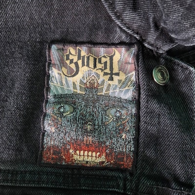 Ghoul Embroidered Back Patch 21cm X 13cm 8 X 5 - Etsy