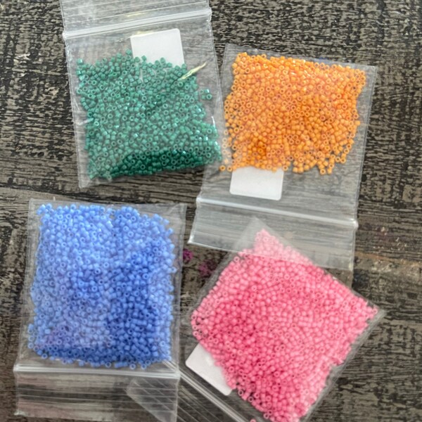 DB-0730 Miyuki Delica 11/0, Opaque Saphire, 5 - 20 Gram Seed Beads - Etsy