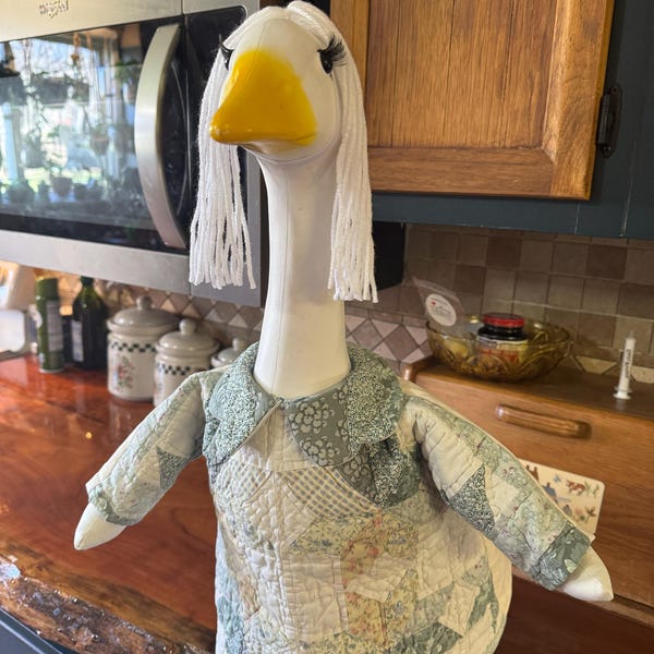 Goose Clothes Pattern for SHIRT DRESS & Poseable Wings - Etsy