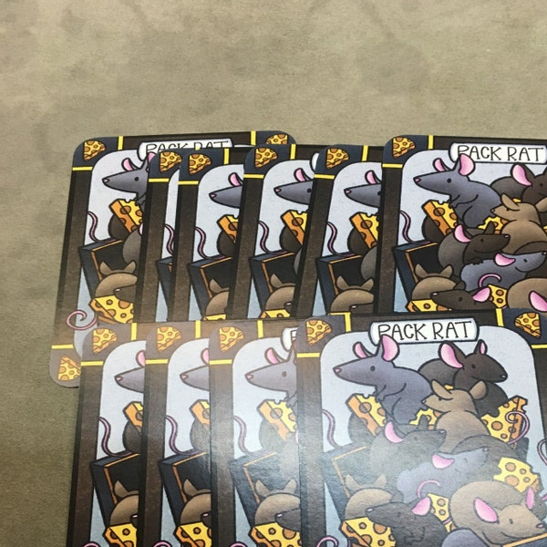 5 Pack Rat Tokens for Magic the Gathering - Etsy