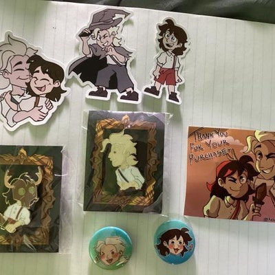 Kid Belos and Caleb Wittebane Enamel Pin the Owl House - Etsy