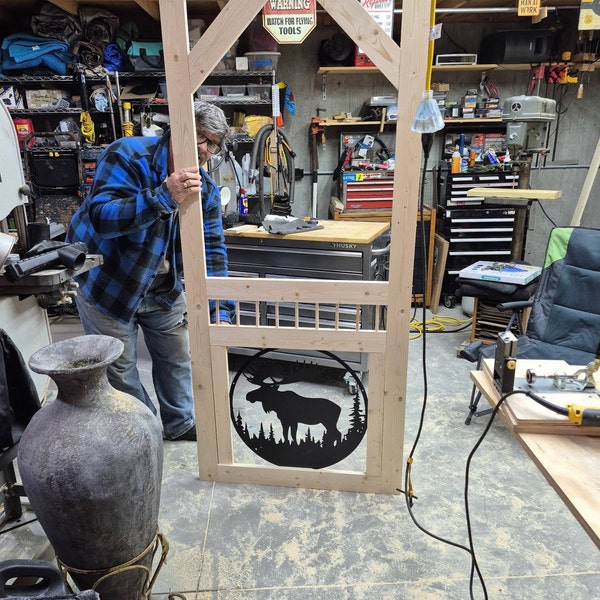 Amish Barn Quilt Metal Sign- Square Knot Star Barn Quilt Metal Wall Art ...