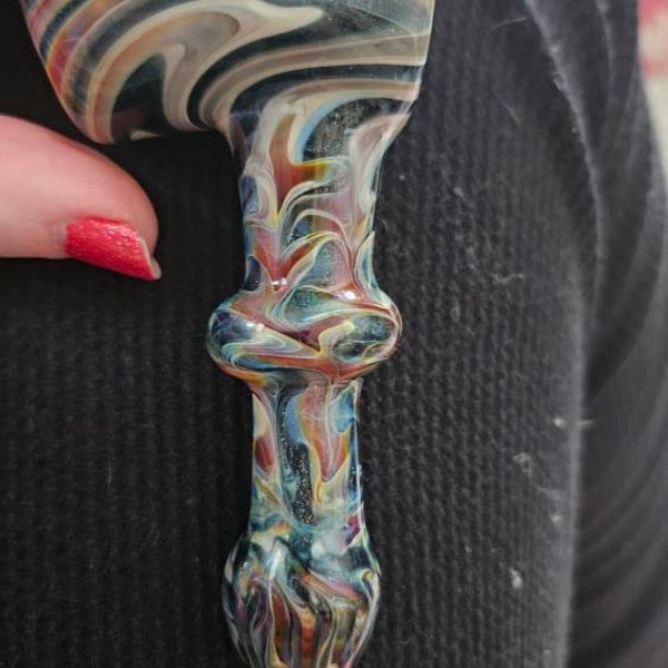 Wood Grain Gandalf Pipe | Glass Wizard Pipe | Lord of the Rings Pipe ...