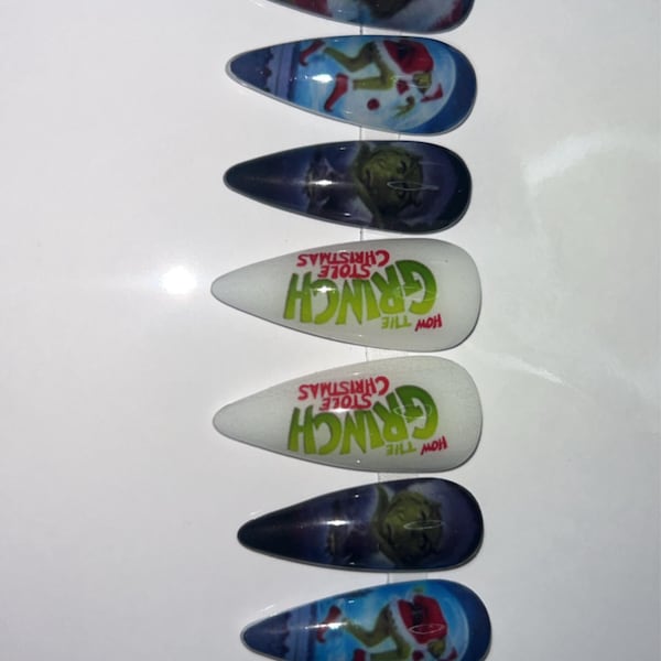 Chucky Press on Nails/halloween Nails/bride of Chucky/childs Play Nails ...