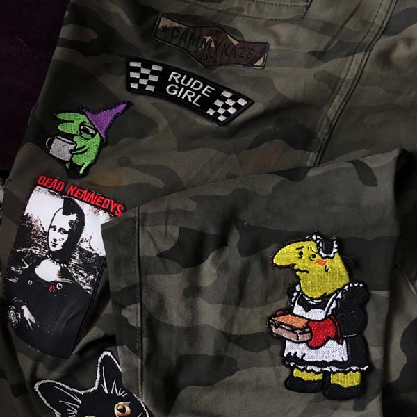 Smiling Friends Charlie and Pim Mini Iron-on Embroidery Patches - Etsy