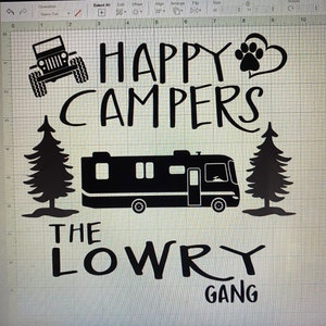 Class A Motorhome Svg Camper Van Svg RV Camper Cut File for - Etsy