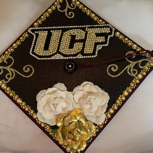 Grad Cap Topper Glitter Heavyweight Premium Construction Paper for Grad ...