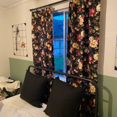 Navy Window Curtain Valance Map Nautical 43w X - Etsy