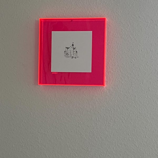 Lege Lijst(en) in Verschillende (neon)kleuren - Etsy