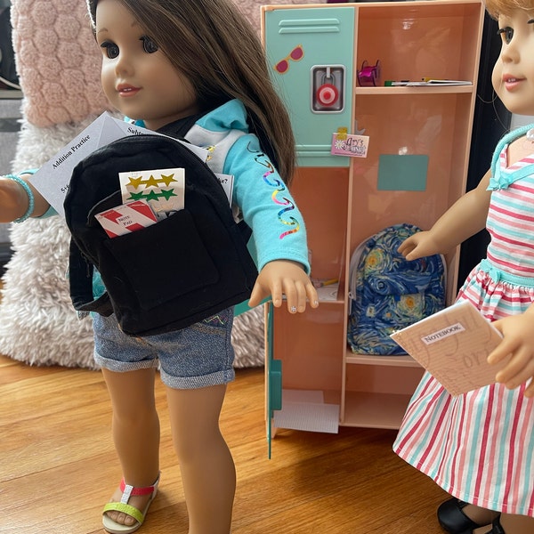 Puzzle 18 Inch Doll Backpack/teddy Bear Backpack/doll Back to School ...