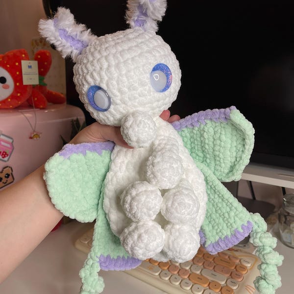 3in1 Kawaii Moth Crochet Amigurumi Pattern PDF Digital Download Luna ...