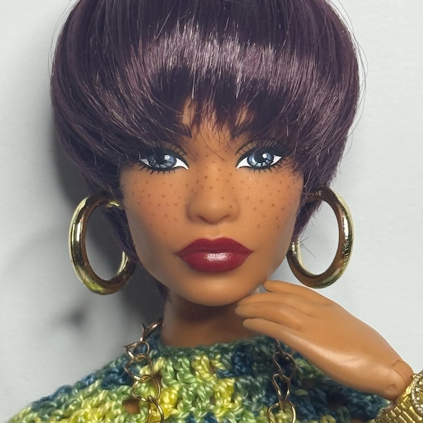Zazou Custom Doll WIG for Smart Dolls- Heat Safe - Tangle Resistant- 8. ...